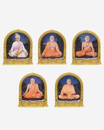 Zarukha Guruparampara (Cutout Murti 4" x 6")